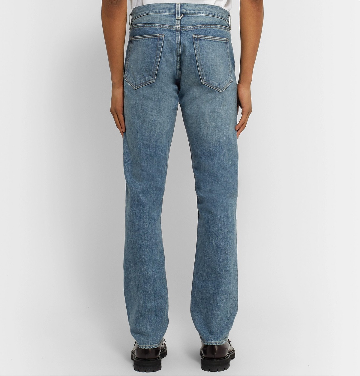 Mr P. - Slim-Fit Denim Jeans - Blue Mr P.