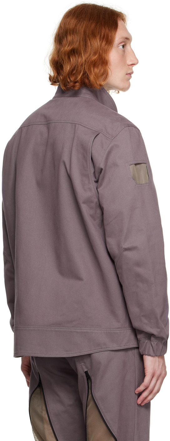 Olly Shinder Purple Window Jacket Olly Shinder