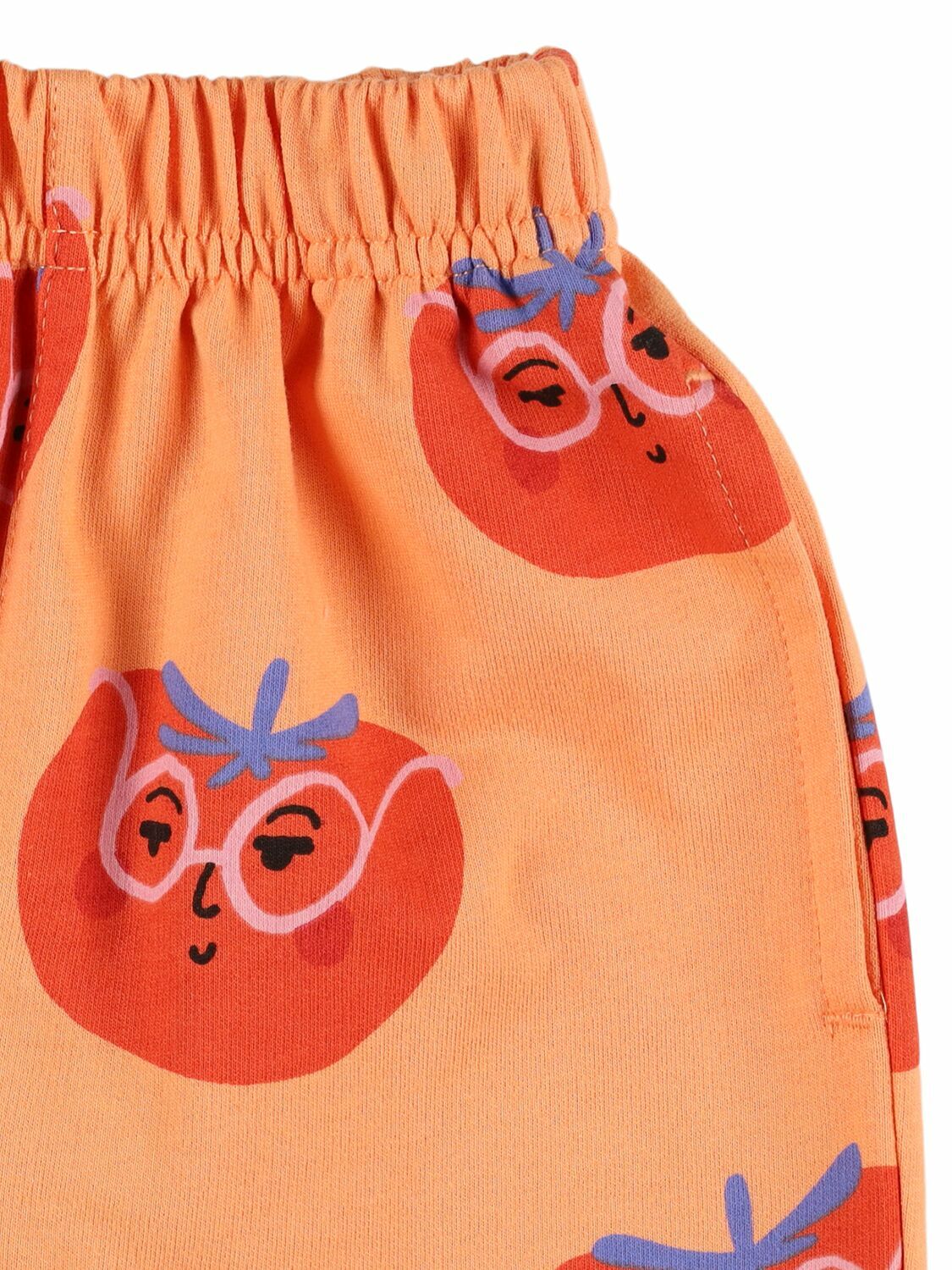JELLYMALLOW Tomato Print Cotton Sweatpants Jellymallow