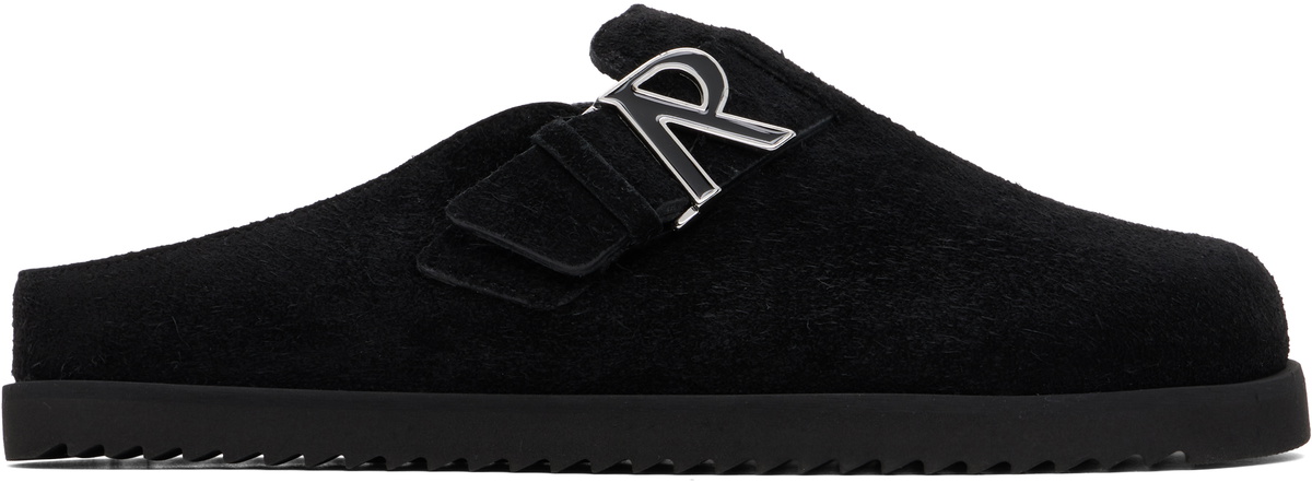 Represent Black Initial Mules Represent