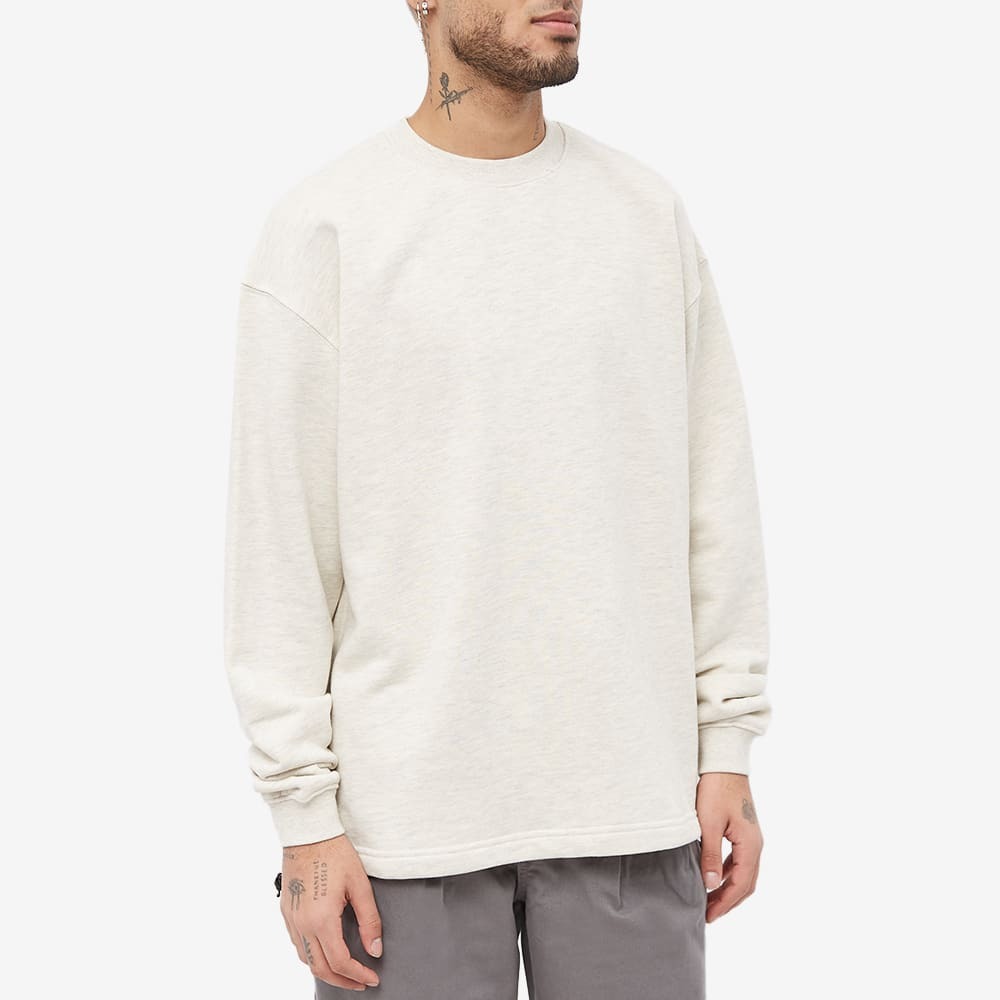 Uniform Bridge Men's Basic Crew Sweat in Oatmeal Uniform Bridge