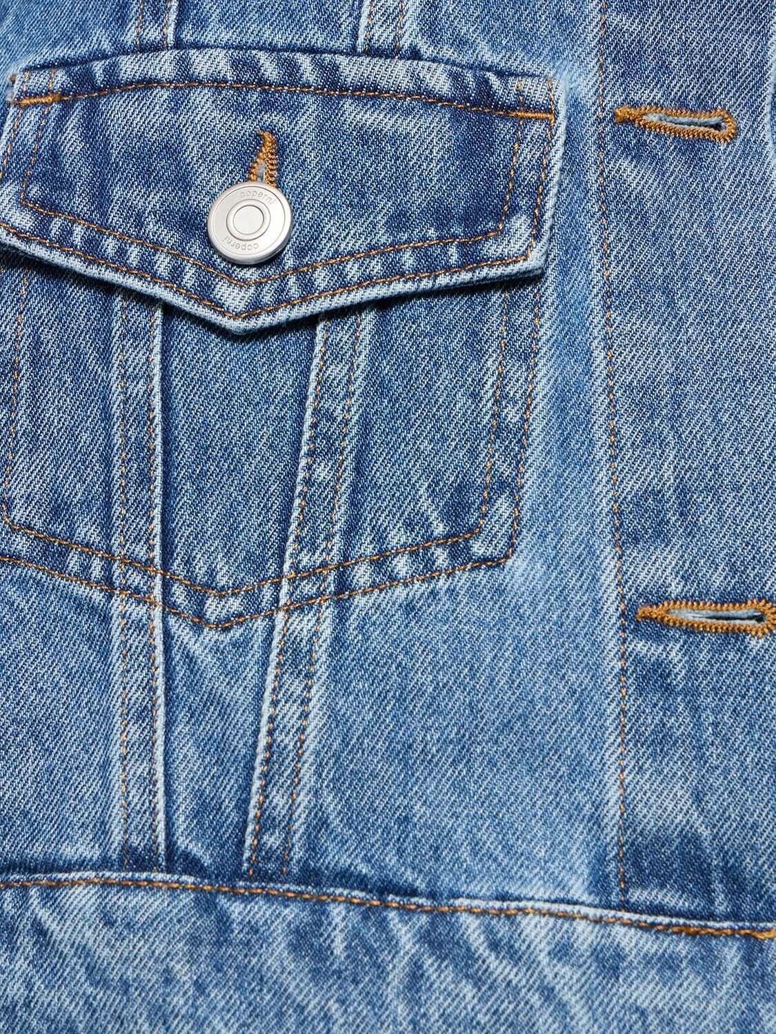 COPERNI - Straight Denim Jeans W/ Front Flaps Coperni