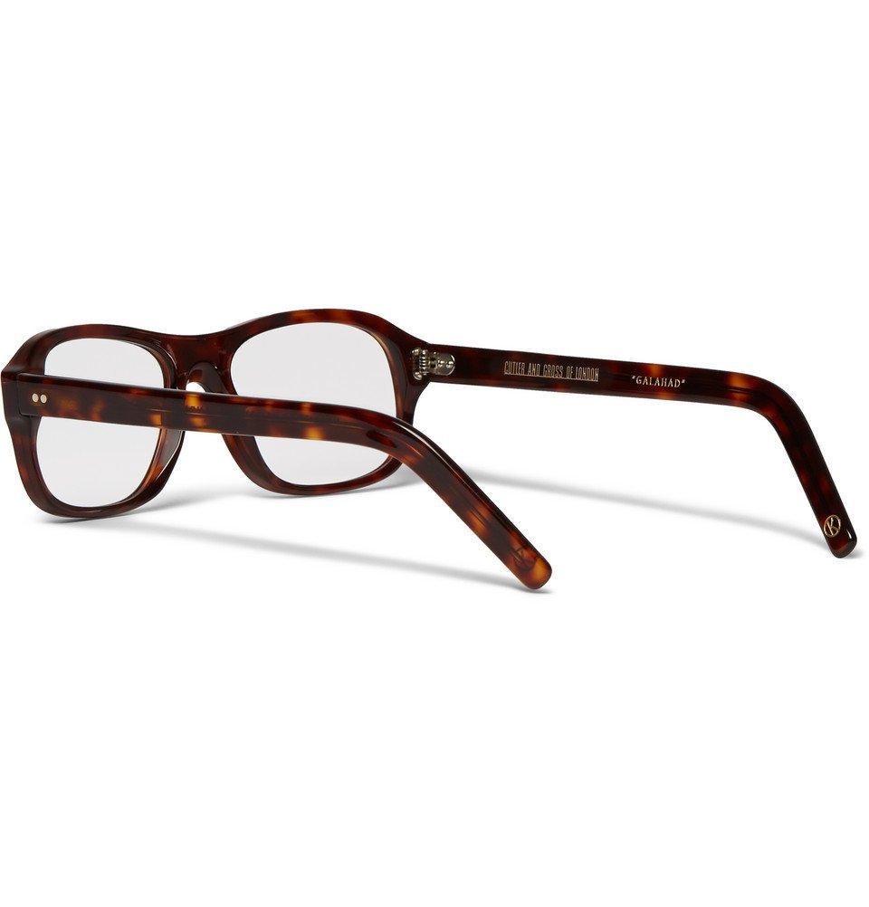 Kingsman Cutler And Gross Square Frame Tortoiseshell Acetate Optical
