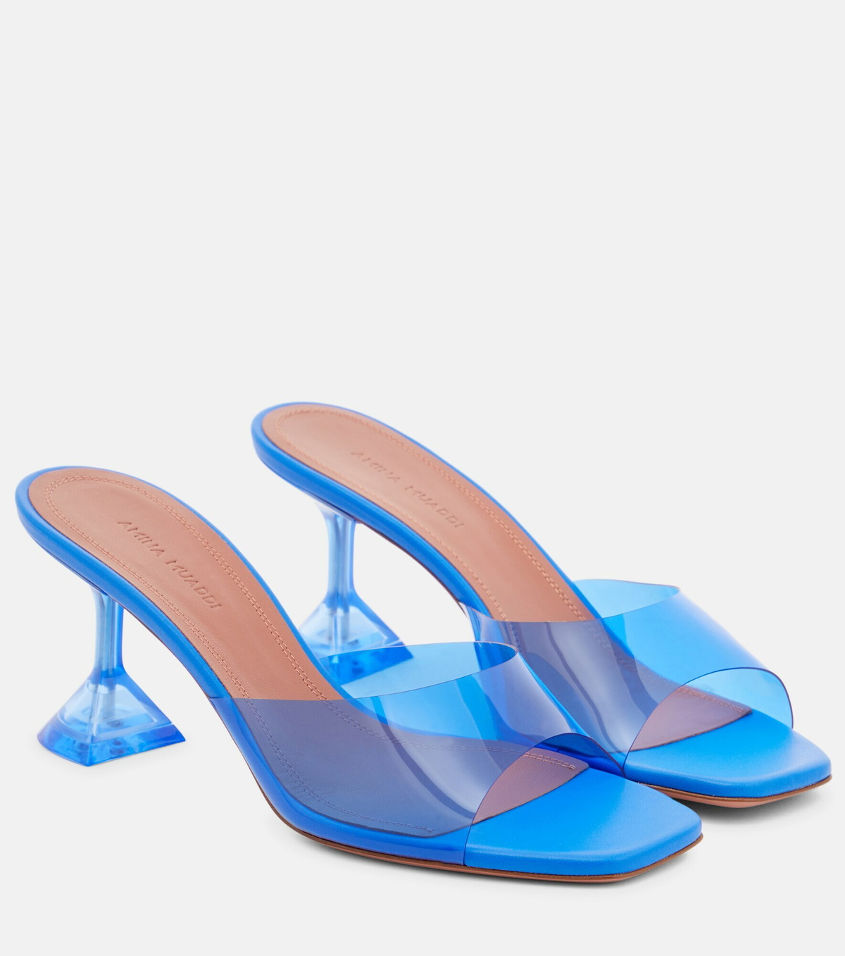 Amina Muaddi - Lupita PVC mules Amina Muaddi