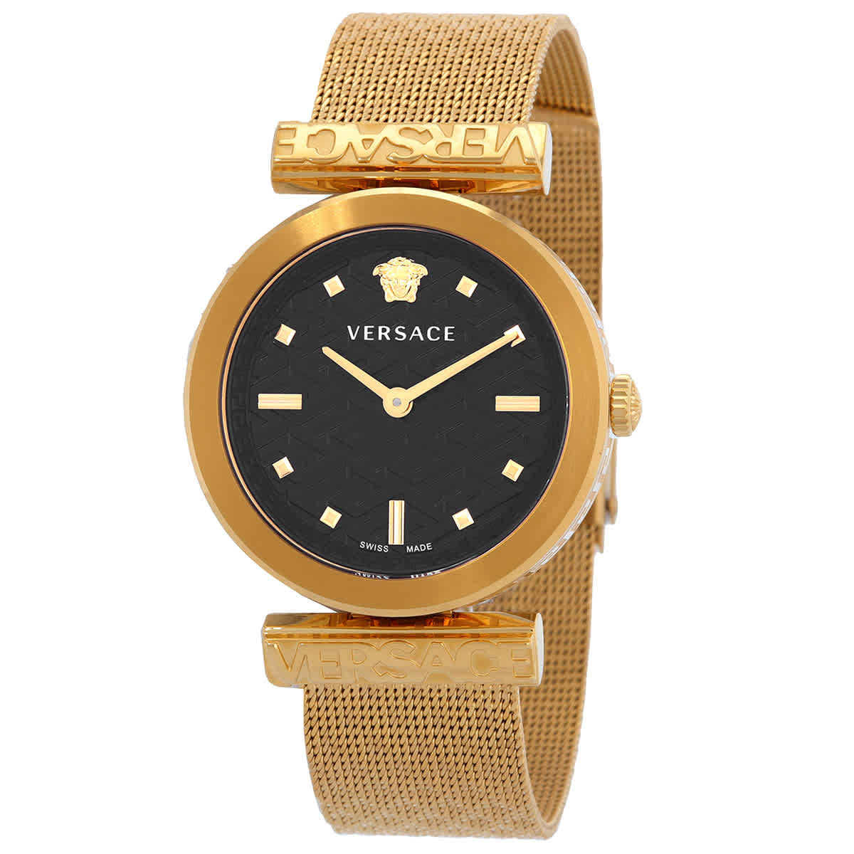 Versace Regalia Quartz Black Dial Ladies Watch VE6J00723 Versace