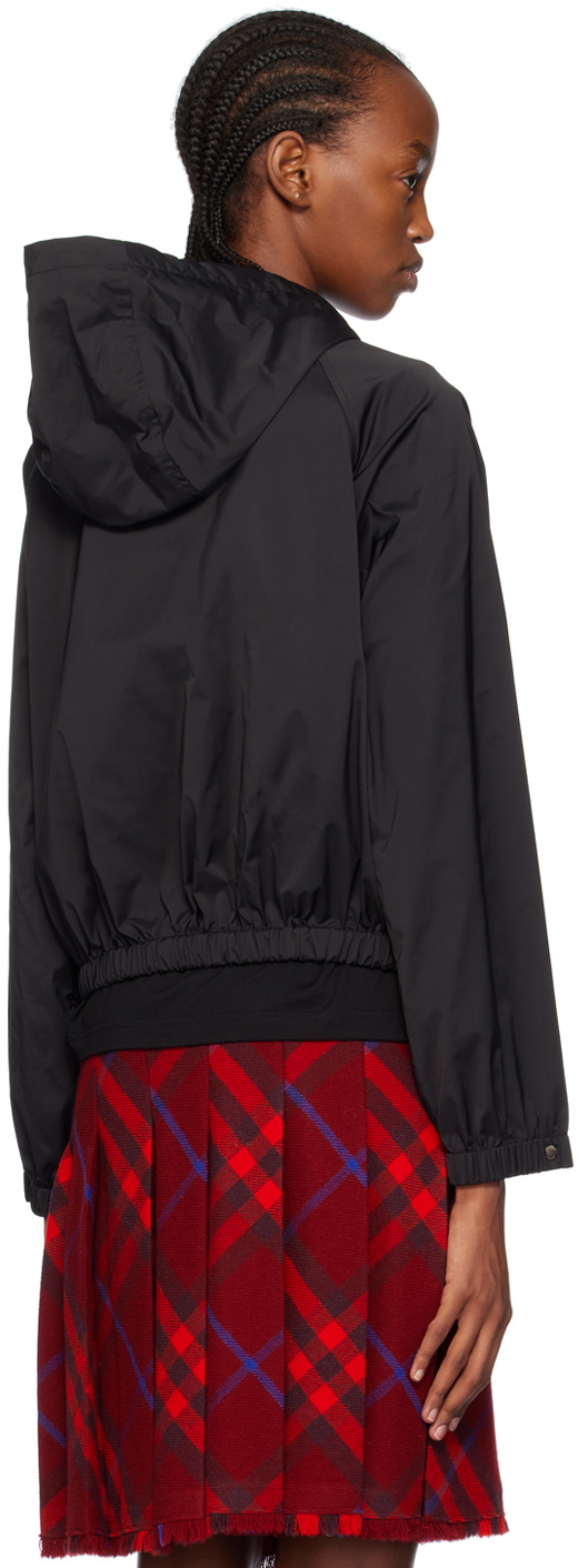 Burberry Black Storm Flap Jacket Burberry