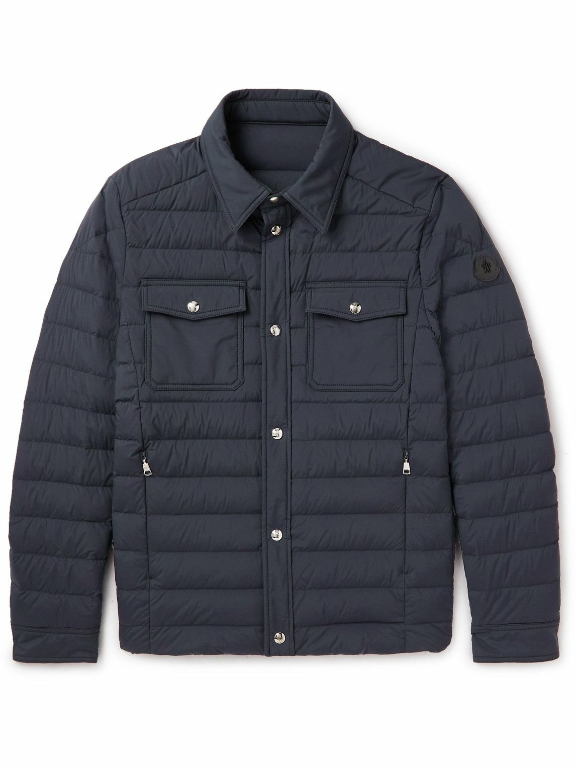 Moncler - Mauldre Quilted Shell Down Jacket - Blue Moncler