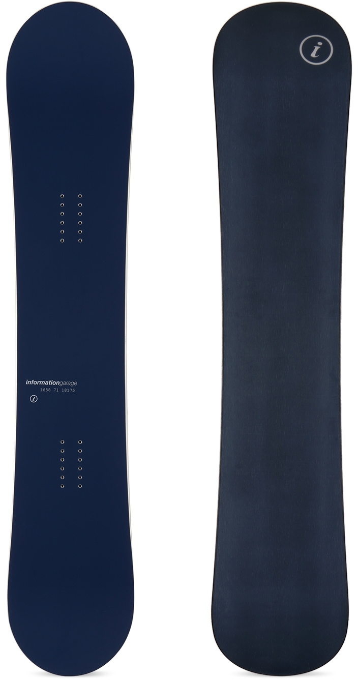 Information Garage SSENSE Exclusive Navy Composite Snowboard