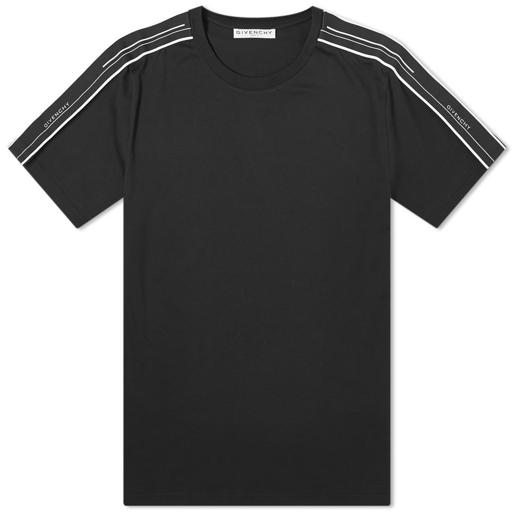 Givenchy Regular Fit Taped Sleeve Tee Givenchy