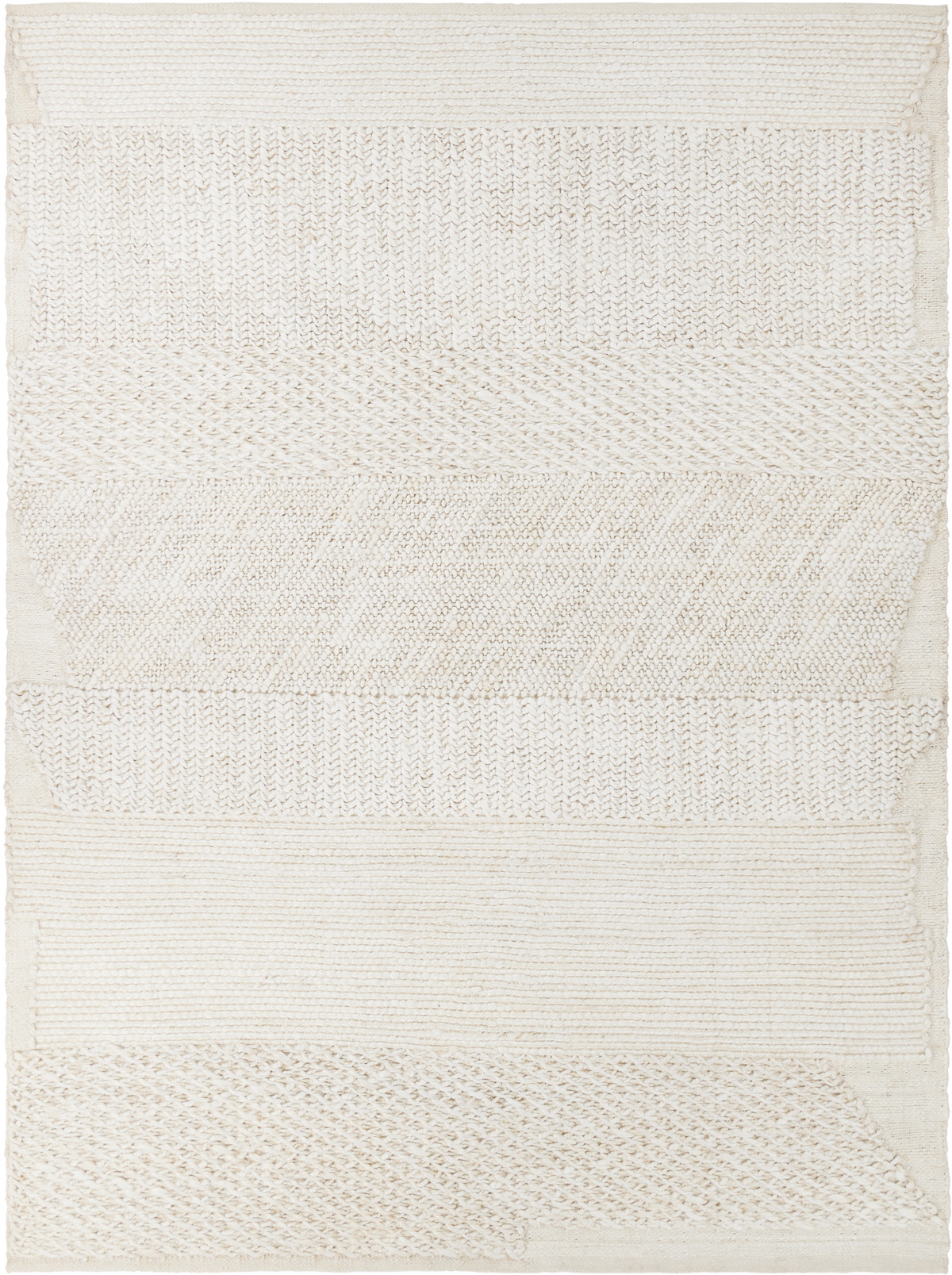 Tom Dixon Beige Knotty Rug Tom Dixon