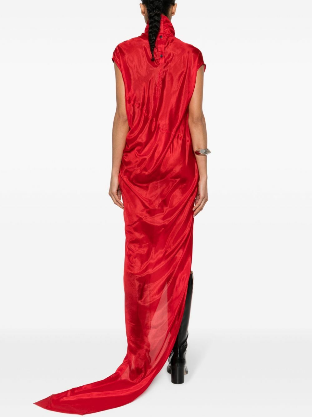 RICK OWENS - Silk Long Dress Rick Owens