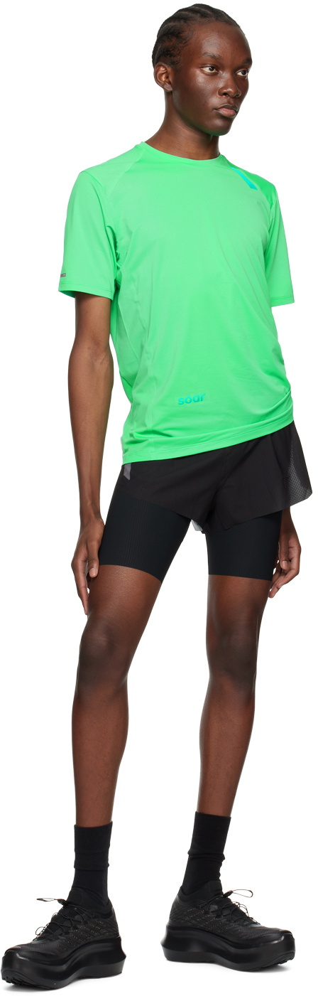 Soar Running Black Laser-Cut Shorts Soar Running Soar Running Black Laser-Cut Shorts Soar Running