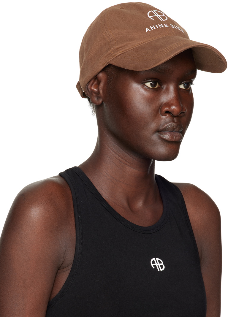 ANINE BING Brown Jeremy Cap ANINE BING