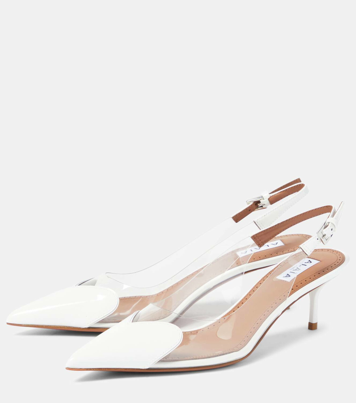 Alaïa Cœur slingback pumps ALAÏA
