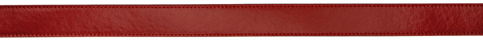 Givenchy Red 4G Reversible Belt Givenchy