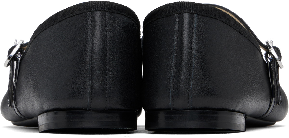 Repetto Black Georgiana Mary-Jane Ballerina Flats Repetto