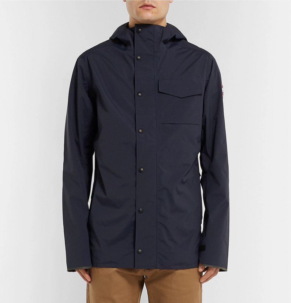 Canada Goose - Nanaimo Shell Hooded Jacket - Navy Canada Goose