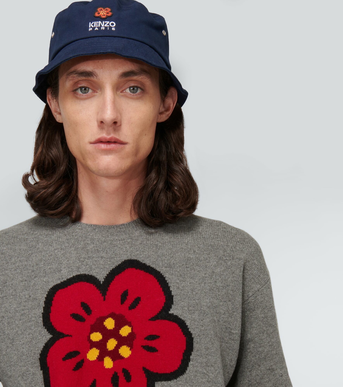 Kenzo - Boke Flower jacquard wool sweater Kenzo