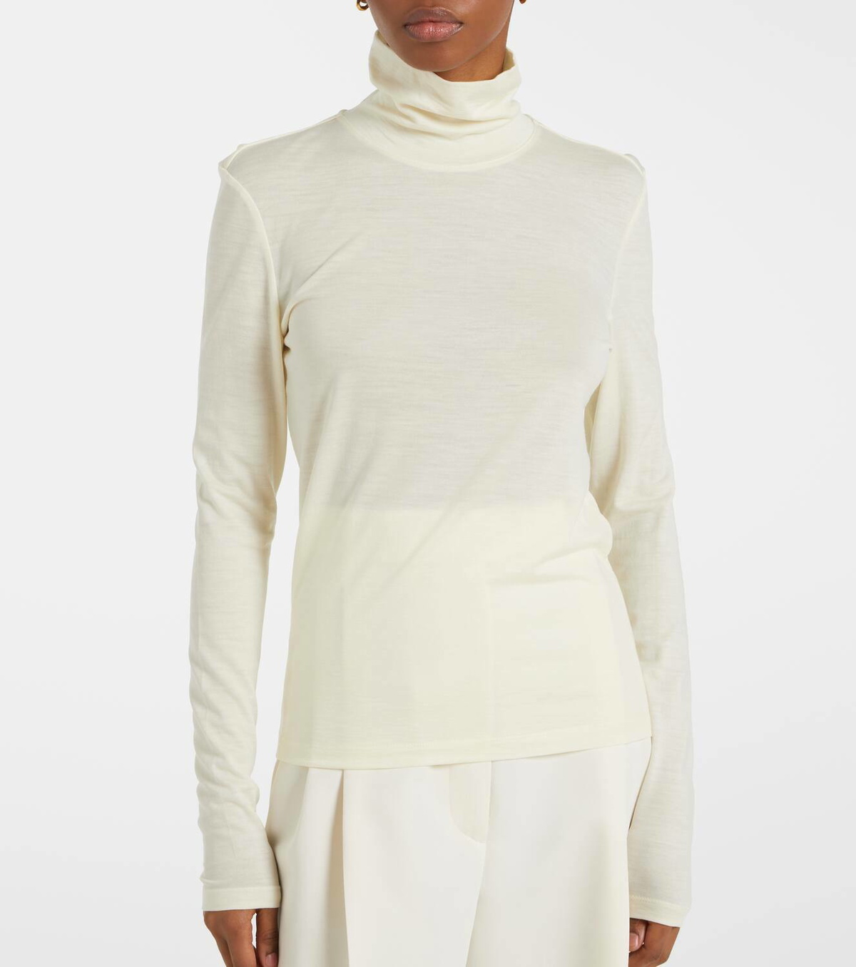 Róhe Jersey turtleneck top Róhe