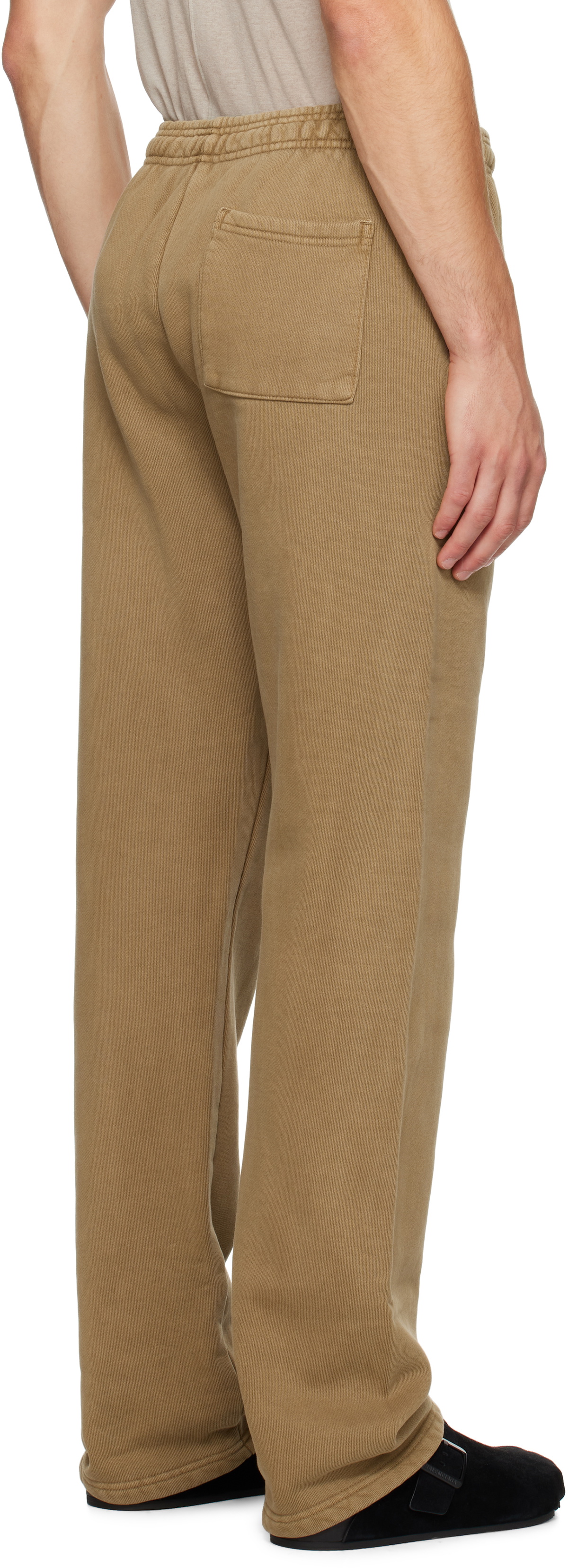 Entire Studios Tan Straight Leg Sweatpants Entire Studios