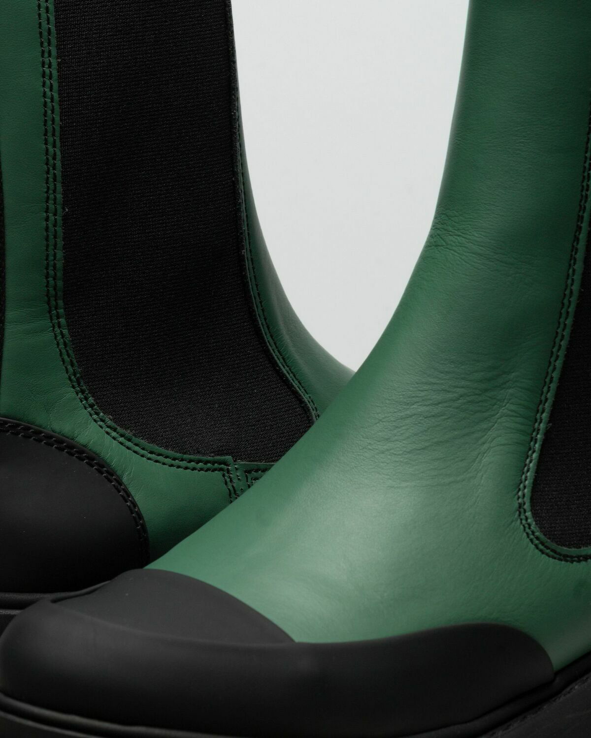 Ganni Cleated Green Boots GANNI