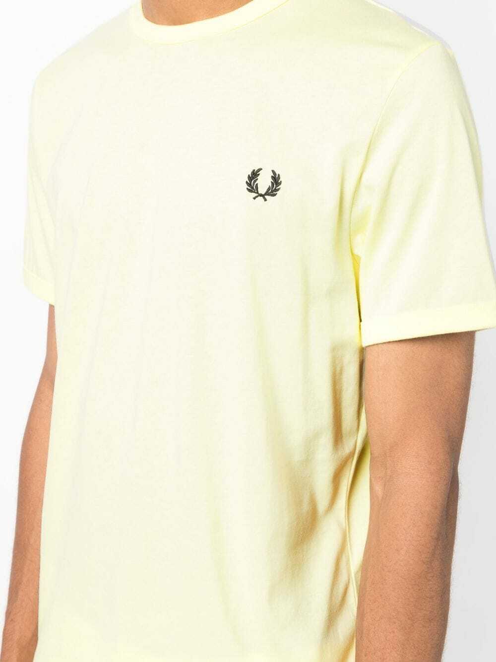 FRED PERRY - Logo Cotton T-shirt Fred Perry