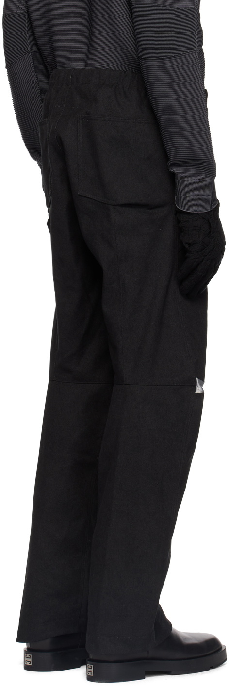 HOKITA Black Six-Pocket Trousers