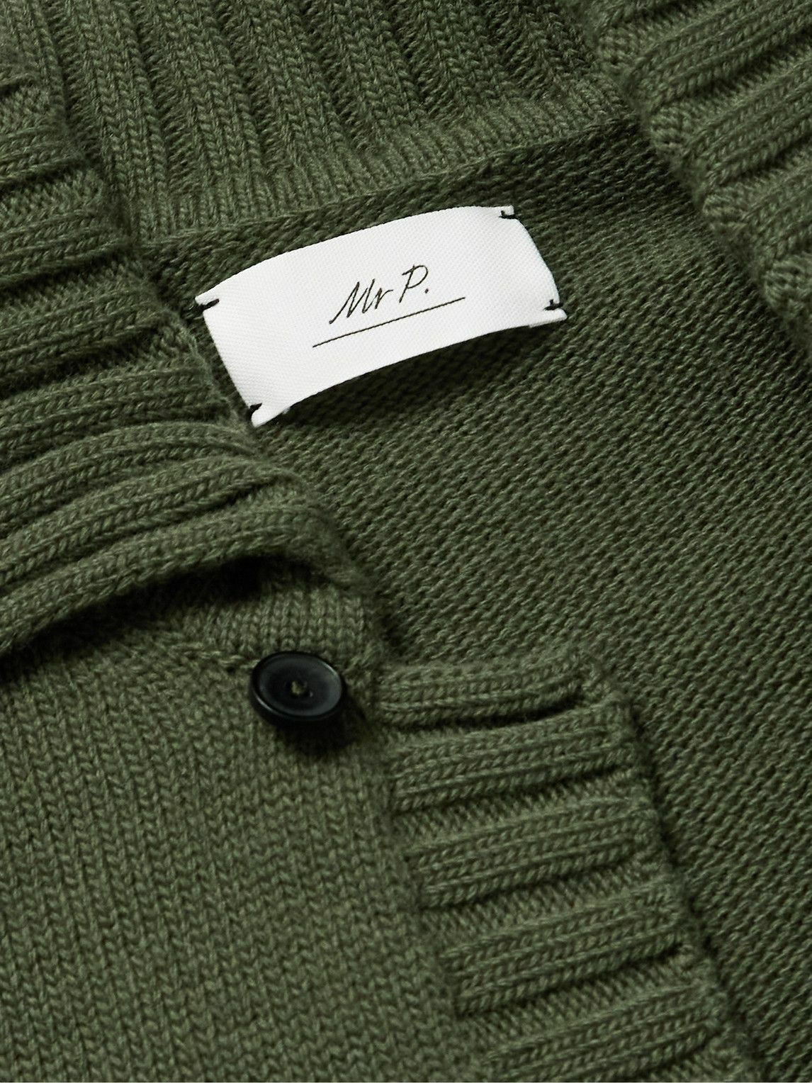 Mr P. - Wool Sweater - Green Mr P.