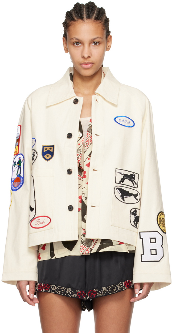 Bode Off-White Cambridge Jacket Bode