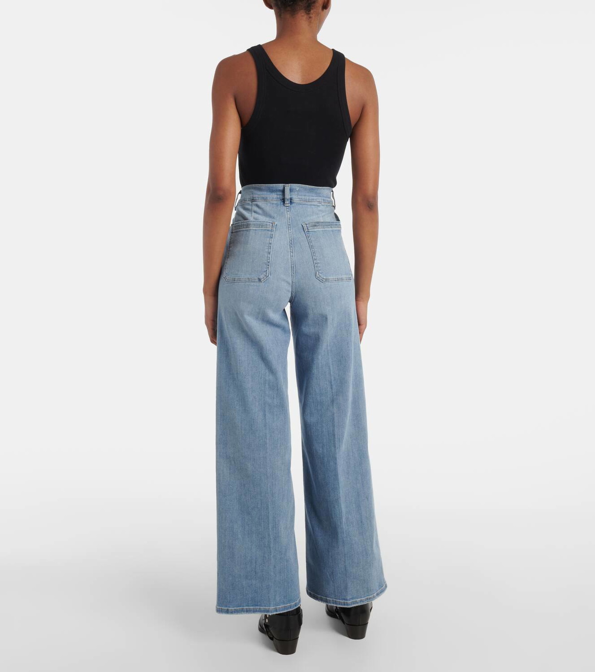 Frame Le Slim Palazzo wide-leg jeans Frame Denim