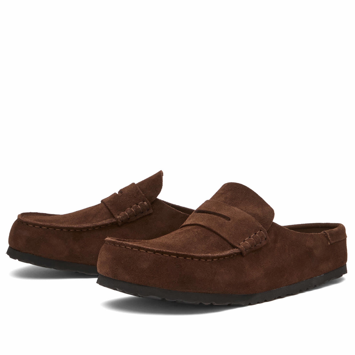 Birkenstock Men's Naples Wrapped in Carafe Suede Birkenstock