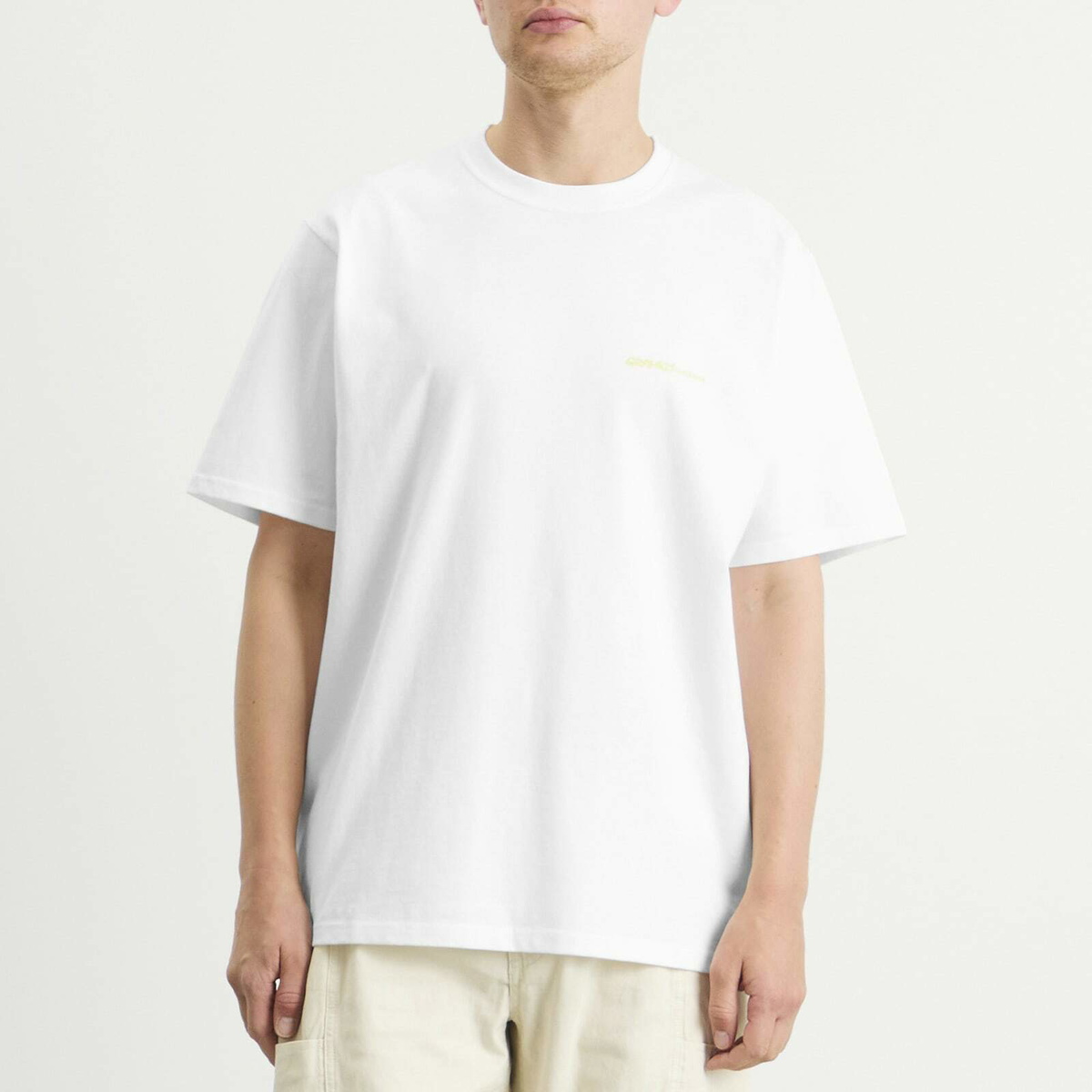 Gramicci Men's Hurricane T-Shirt in White Gramicci