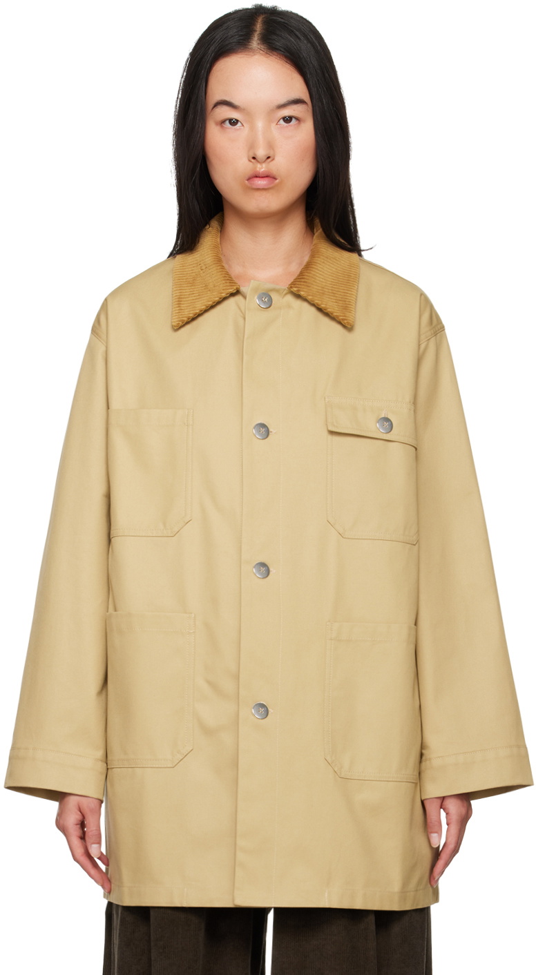 Cordera Beige Worker Jacket CORDERA