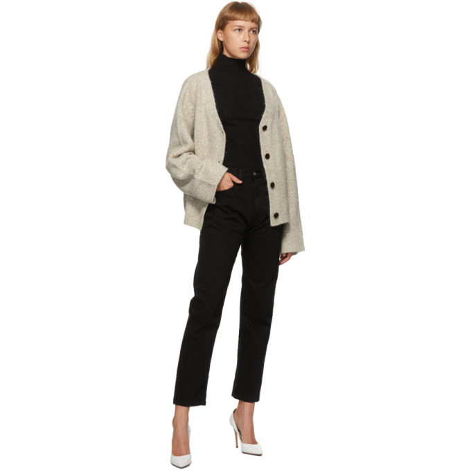 Toteme Grey Marled Wool Treviso Cardigan Toteme