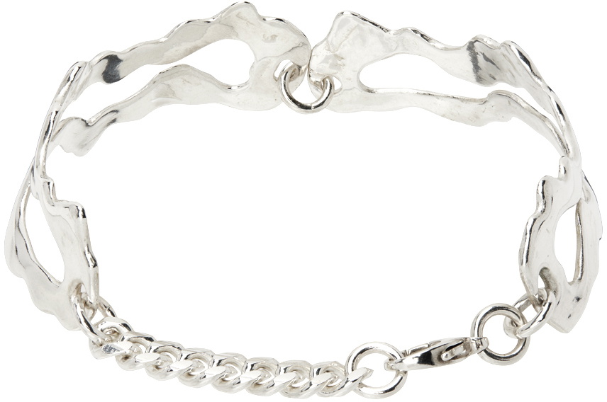 Jessi Burch Silver Drip Bracelet
