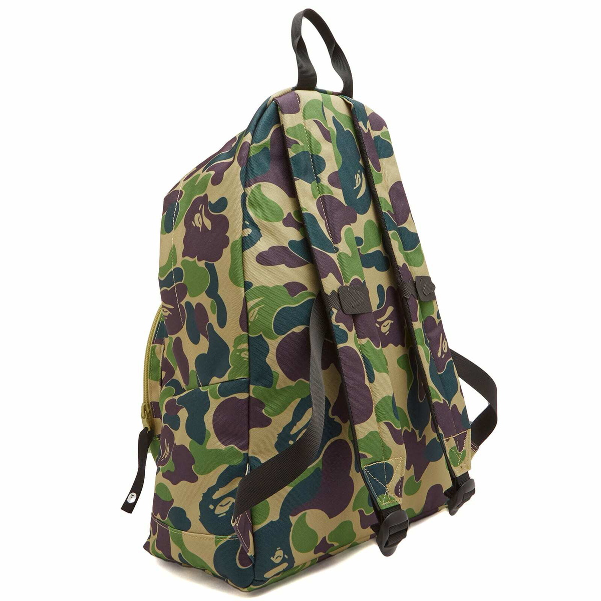 A Bathing Ape Men's ABC Camo Shark Daypack in Black A Bathing Ape