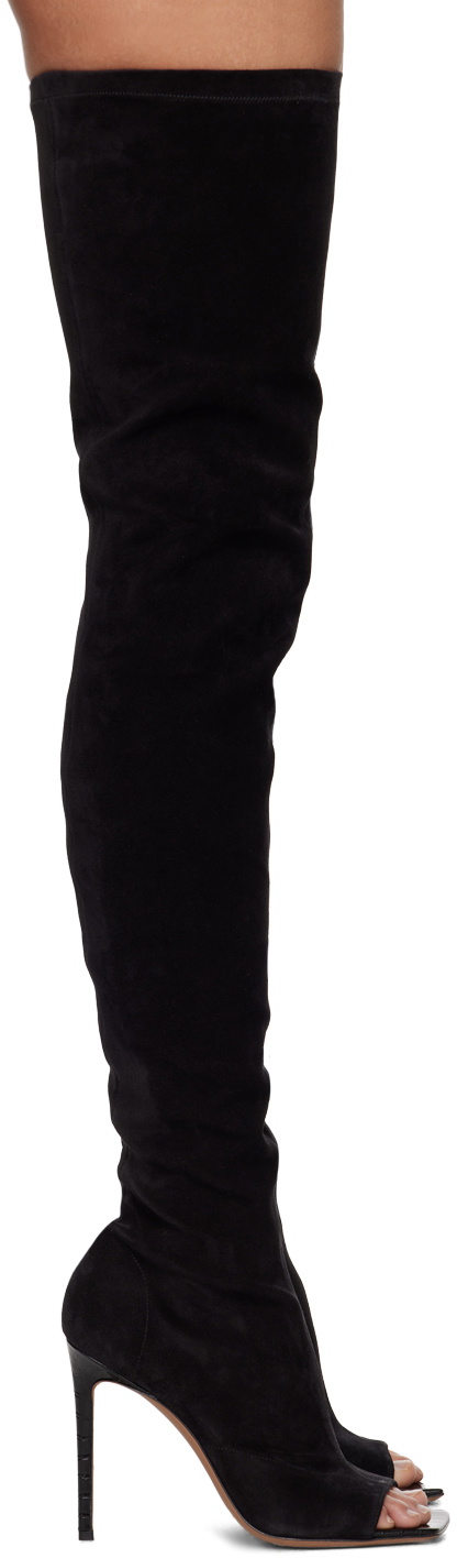 Paris Texas Black Amanda Tall Boots Paris Texas