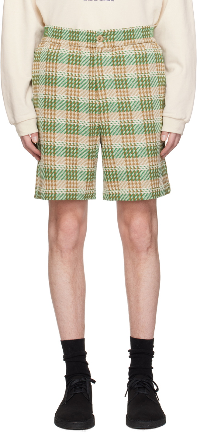 Drôle De Monsieur Brown & Green 'Le Short Fantaisie' Shorts Drôle de ...