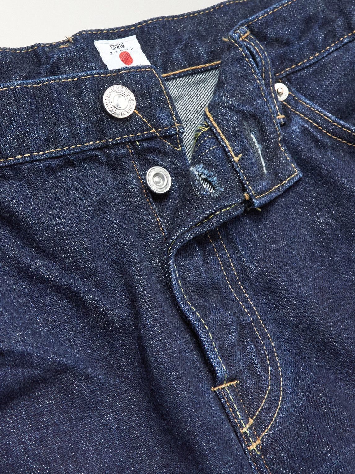 EDWIN - Straight-Leg Selvedge Jeans - Blue Edwin