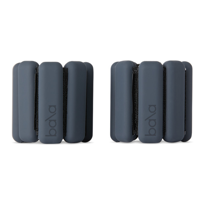 Bala Grey Weighted Bangles, 1 lb Bala