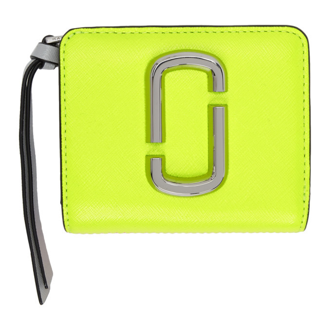Marc Jacobs Yellow Mini Compact Wallet Marc Jacobs