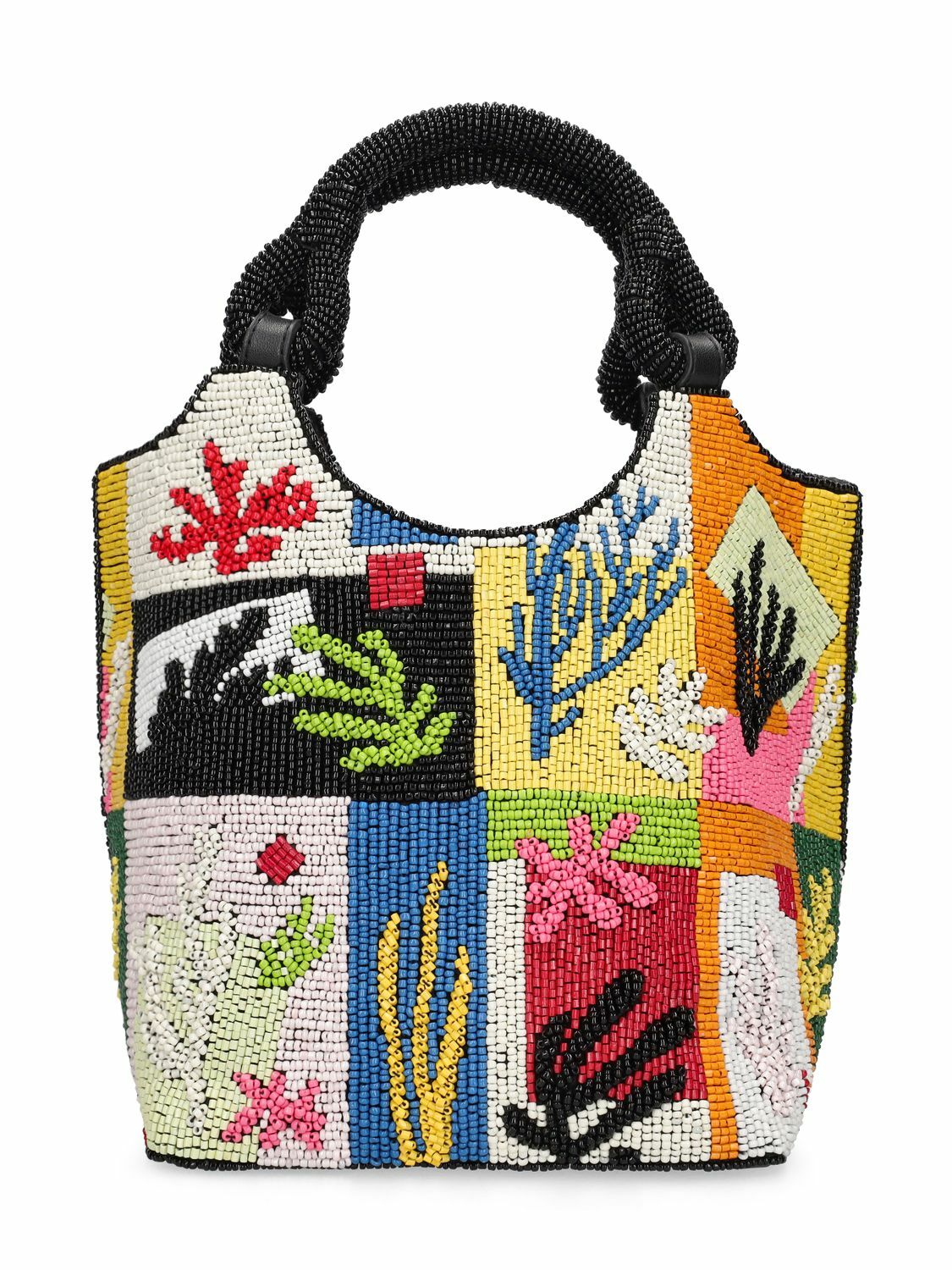 STAUD - Zoe Glass Beaded Tote Bag Staud