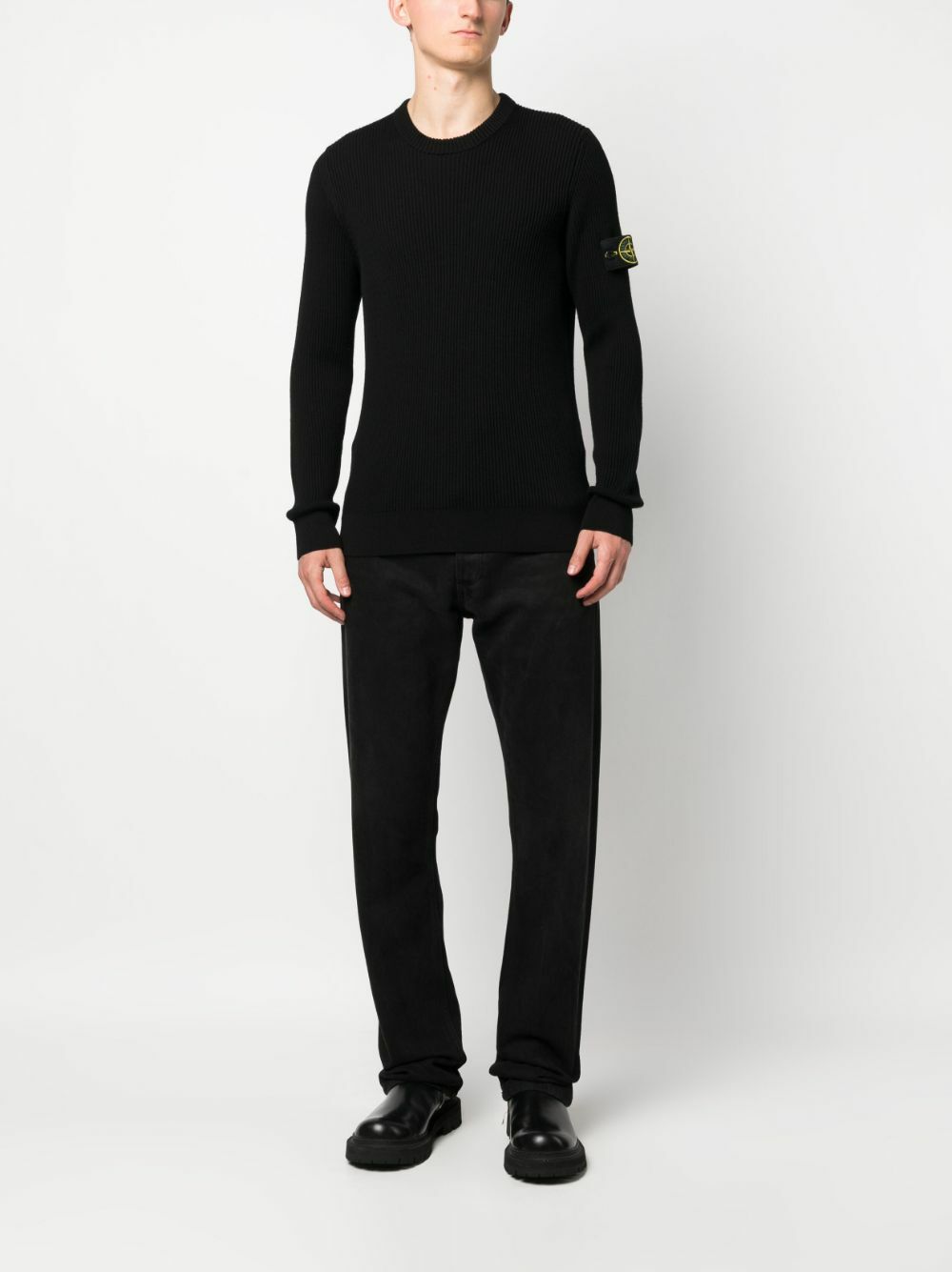 STONE ISLAND - Wool Crewneck Sweater Stone Island