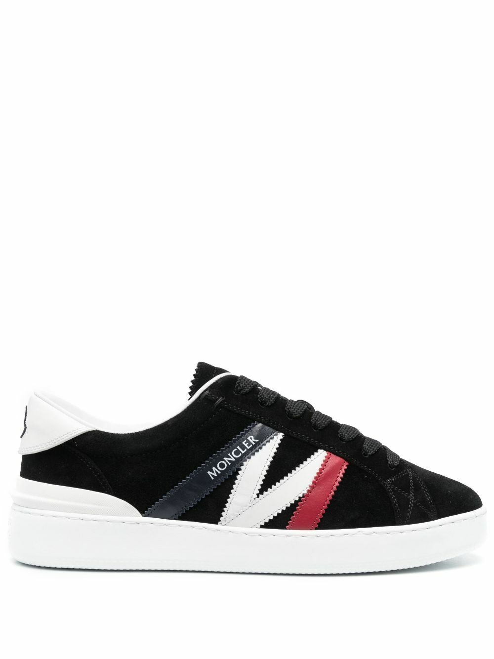 MONCLER - Monaco Leather Sneakers Moncler