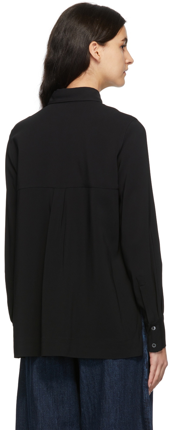 CO Black Covered Placket Shirt CO