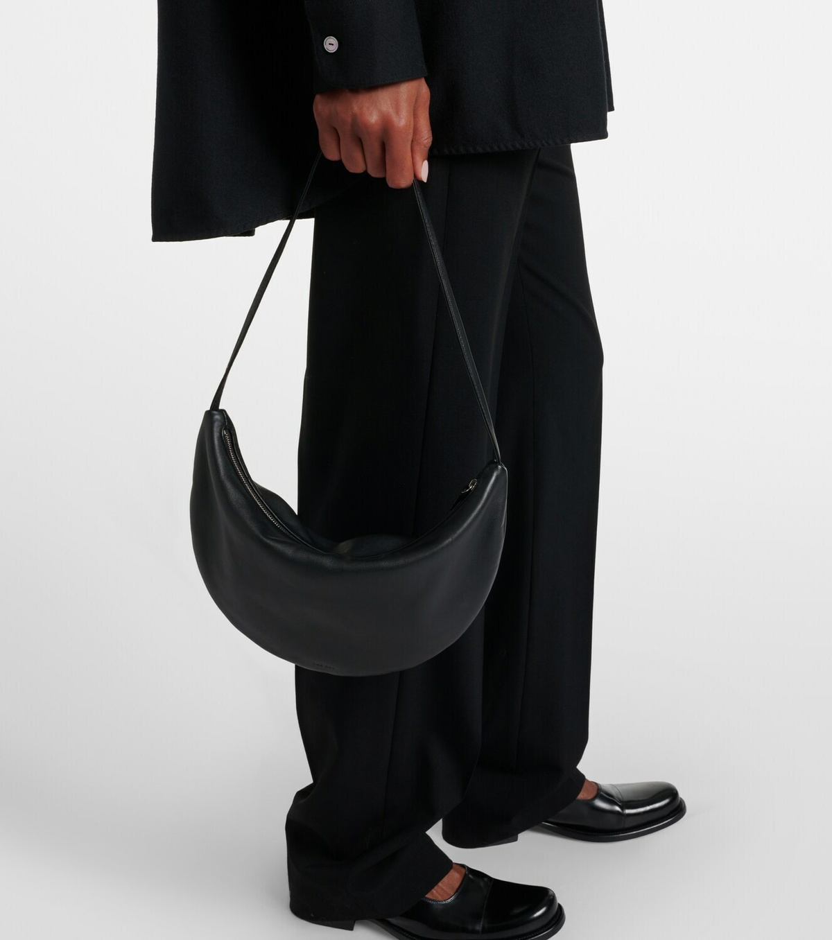 The Row Izzy leather shoulder bag The Row