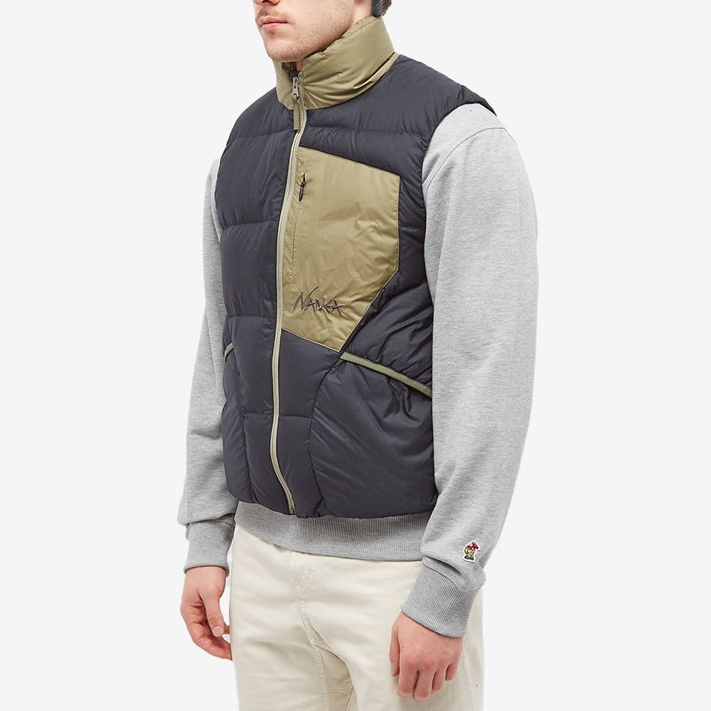 Nanga Men's Mazeno Ridge Vest in Navy Nanga