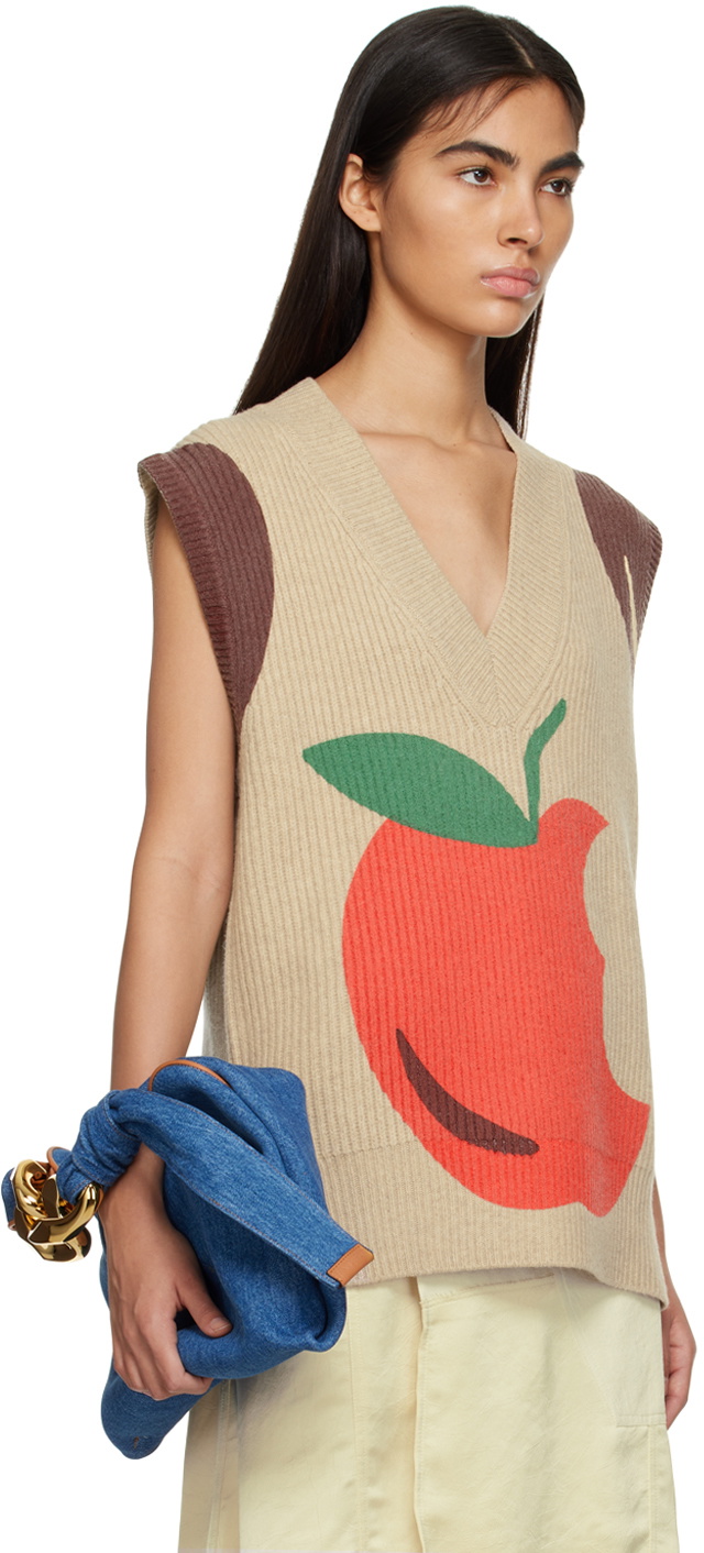 JW Anderson Beige Apple Vest JW Anderson