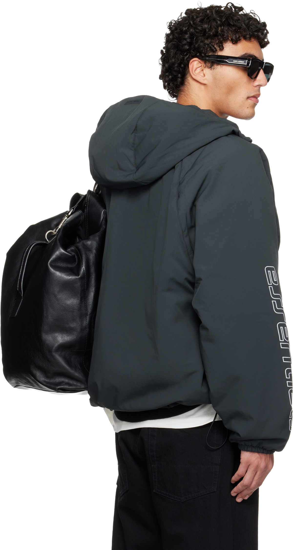 Fear of God ESSENTIALS Gray Holiday Tech Nylon Half Zip Anorak Fear Of ...