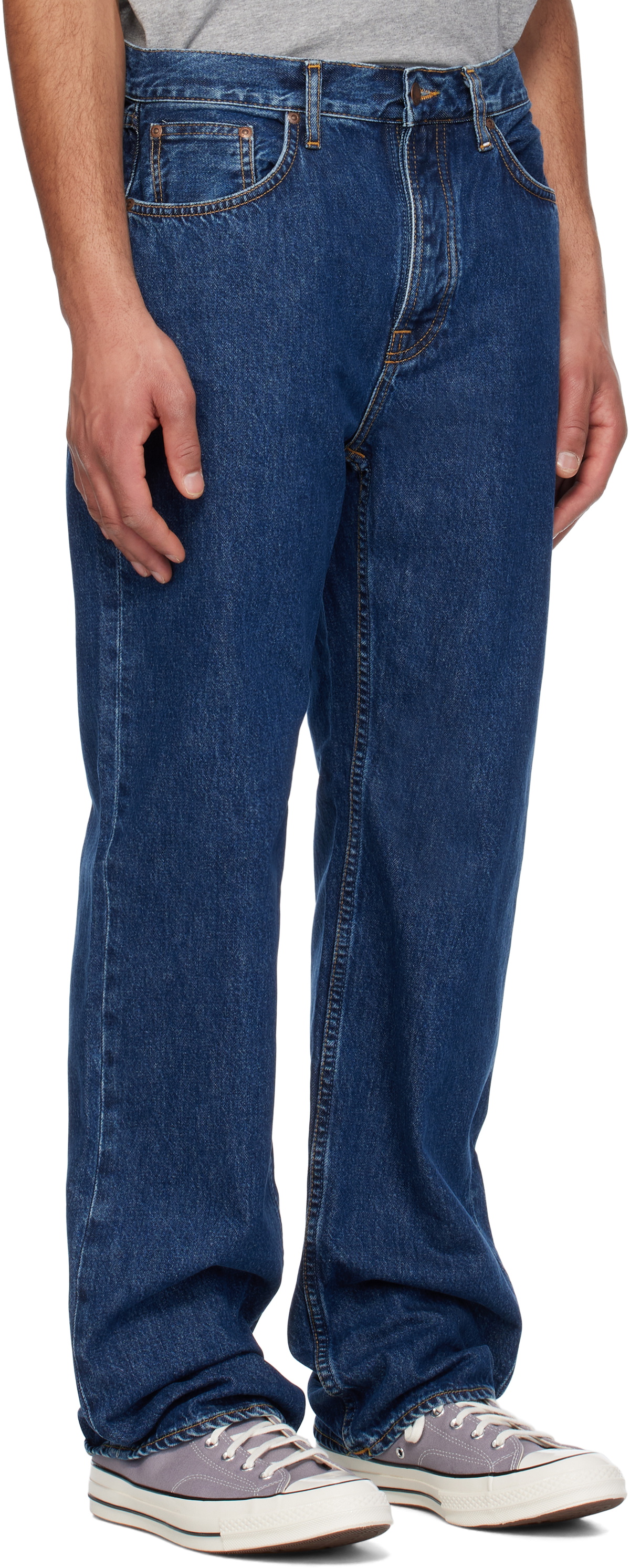 Nudie Jeans Blue Tuff Tony Jeans Nudie Jeans Co
